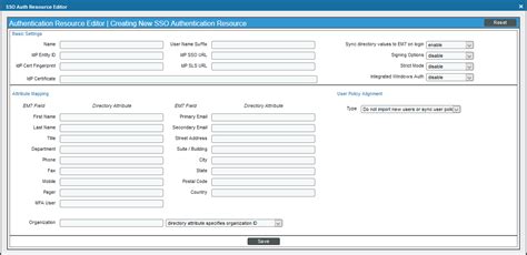 Using Single Sign On SSO For Authentication Only