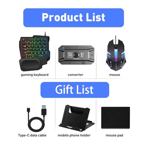 Expose COD Mobile Controller For Pc Gaming Keyboard And Mouse Bluetooth Controller For Android