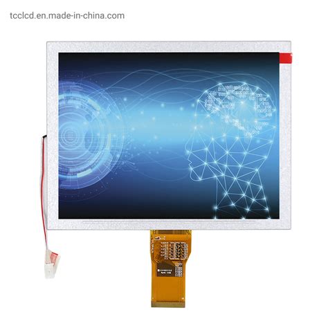 8 Inch 800X600 Color TFT LCD Screen With RGB 24 Bits Interface TFT LCD Display TFT LCD Screen