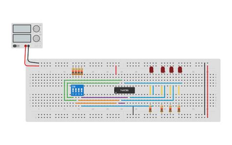 Circuit Design Binary To Gray Code Tinkercad