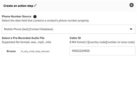 Sequence Action Steps Leadfwd