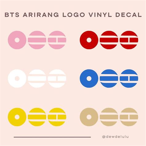 Arirang Bts Logo Etsy México