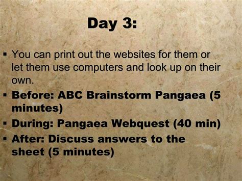 Continental Drift 2015ppt