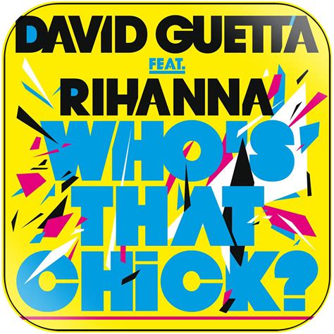 Rihanna Whos That Chick Album Cover Sticker Album Cover Sticker