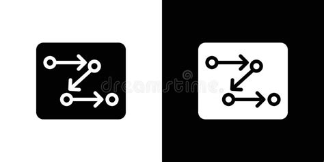Process Method Step Procedure Or Workflow Icon Logo Set Vector Stock