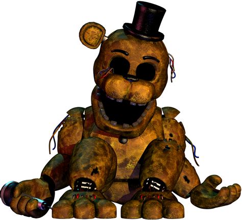 Golden Freddy Custom Night Extended C4d By Arethon On Deviantart