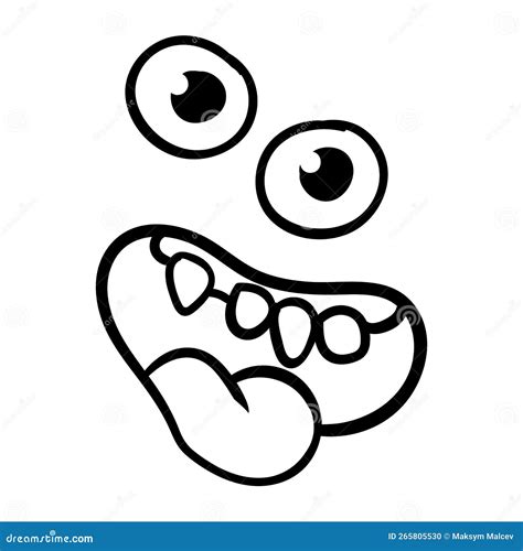 Expression Line Icons Collection Emotion Articulate Body Language Impression Profundity