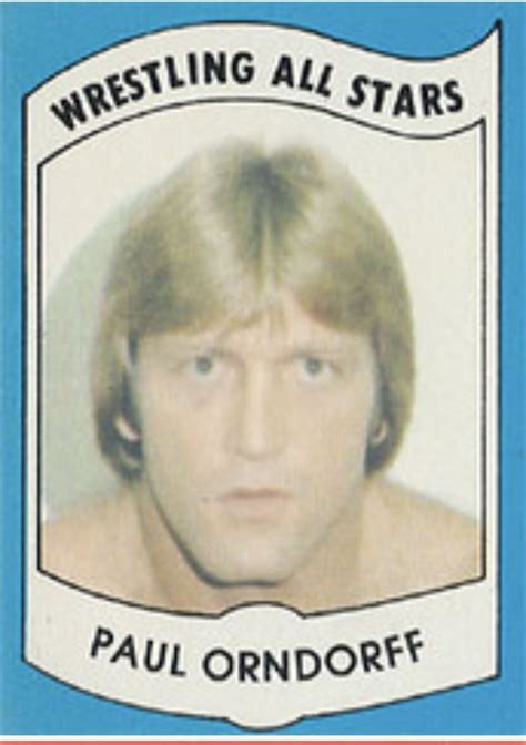 1982 Wrestling All Stars Series B 1236 Paul Orndorff John Cena