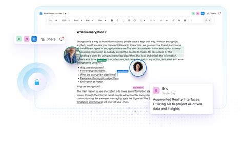 Create And Collaborate On Docs With Total Privacy Proton