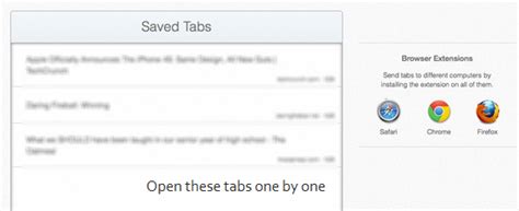 Transfer Open Tabs From One Browser To Another On Any Computer