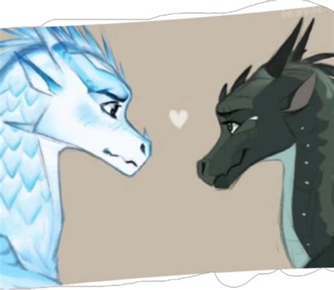 Winter And Moon From Wings Of Fire Fire Drawing Wings Of Fire Wings