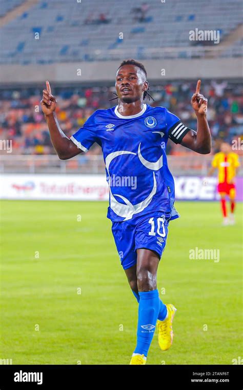 Dar Es Salaam Tunisia December 1 Mohamed Yagub Abdelrhman Yousif Of Al Halil Celebrate Goal