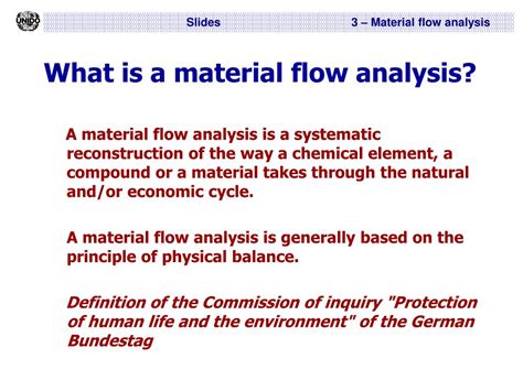 Ppt Material Flow Analysis Powerpoint Presentation Free Download
