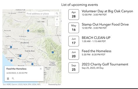 Hub Premium Customers Can Now Display Their Events Esri Community