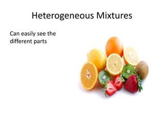 Classifying Mixtures Ppt