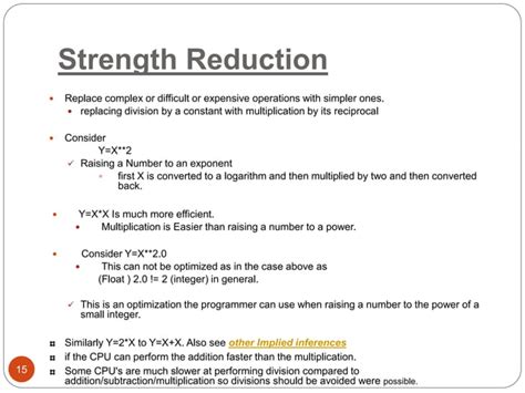 Compiler Optimization Techniques Pptx
