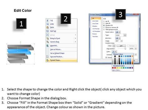 4 Staged Layered Process Flow Diagram Ppt Business Plan Freeware PowerPoint
