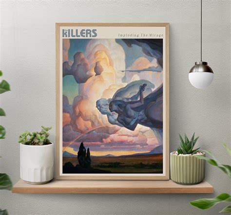 The Killers Imploding The Mirage Album Poster The Killers Etsy