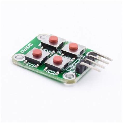 4 push button keyboard module features small in size hence save