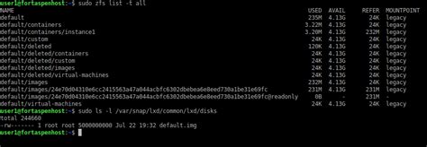 lxc lxd fortaspen