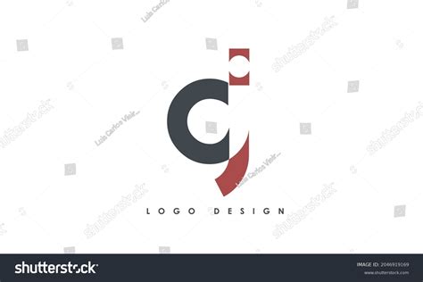Alphabet Letters Initials Monogram Logo Cj Stock Vector Royalty Free 2046919169 Shutterstock