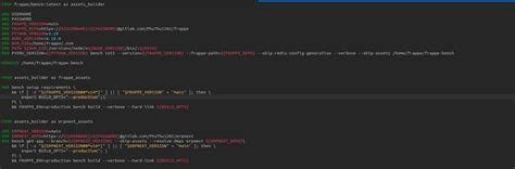 ERROR When Build New Nginx Image Read Crontab Xxx User Xxx Unknown ERPNext Frappe Forum