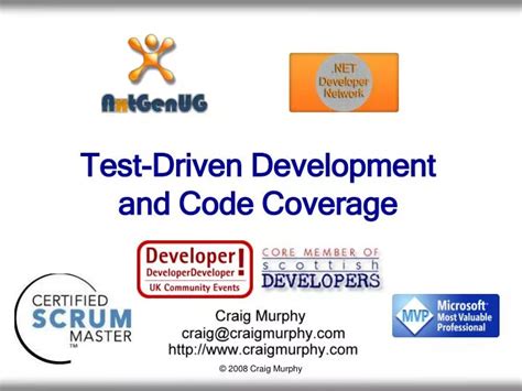 Ppt Test Driven Development And Code Coverage Powerpoint Presentation
