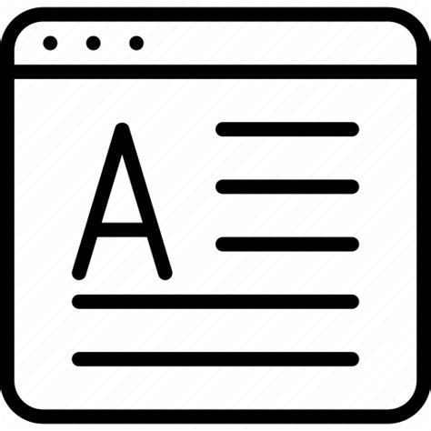 Text Editor Icon Download On Iconfinder On Iconfinder