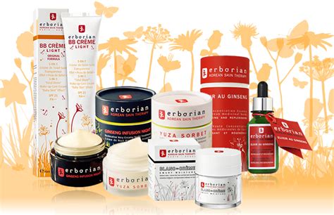 Cosmétiques Erborian - BB crème, Yusa sorbet, Ginseng Infusion