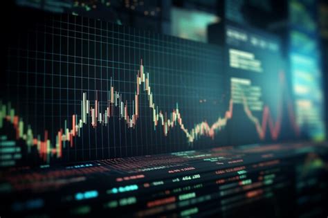 Premium AI Image Stock Market Chart Or Trading Graph Concept Generative AI