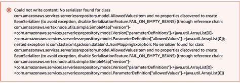 publishing to the serverless application repository ig nore me
