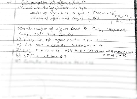 SOLUTION Pdf Determination Of Sigma And Pie Bond Studypool