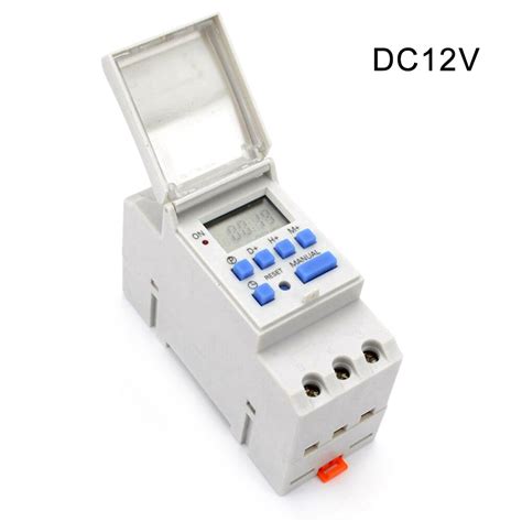 Thc15a Digital Timer Switch Relay Control Lcd Din Grandado