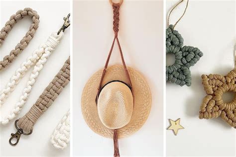 10 Super Easy Macrame Tutorials For Absolute Beginners Supplies Shopping List Macrame For