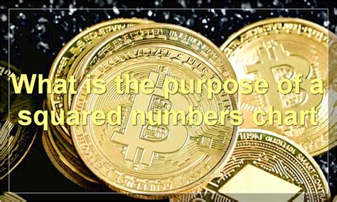 A Squared Numbers Chart Is A Powerful Mathematical Tool