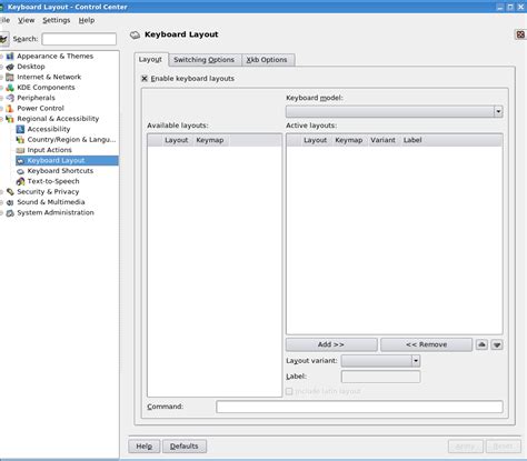 Cannot Change The Keyboard Layout Under NX NoMachine Forum