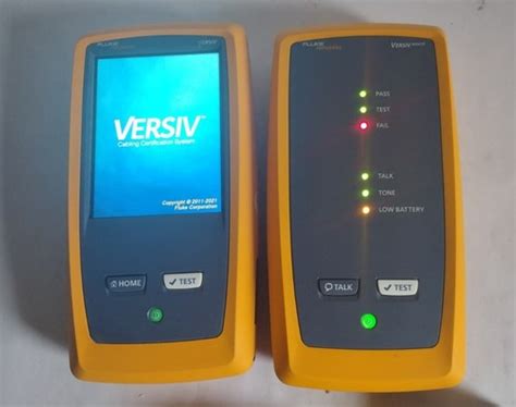Fluke Networks Versiv Dsx 8000 Cable Analyzer For Sale Online Ebay