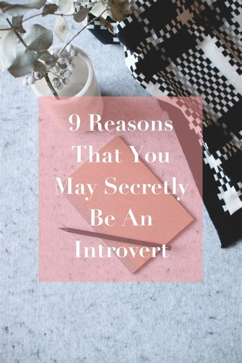 9 Signs You Might Be An Introvert