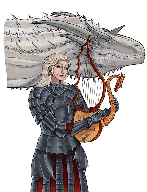 Artstation Rhaenys And Meraxes