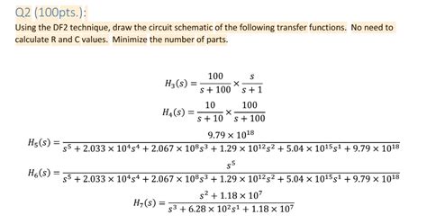 Solved 02 100pts Using The Df2 Technique Draw The