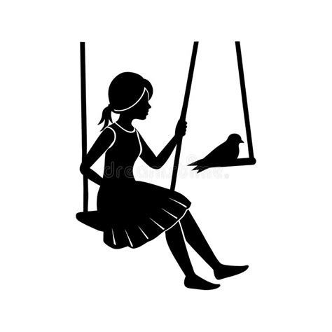 Farm Girl Silhouette