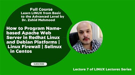 Lecture 7 Name Based Website Using Apache Web Hosting Server Firewall Selinux In Centos