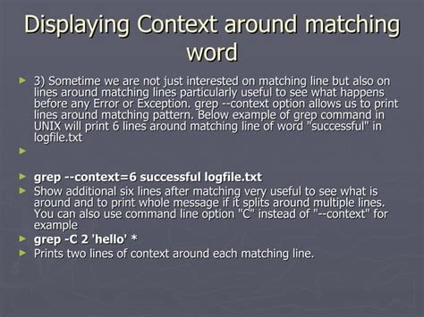 Practical Example Of Grep Command In Unix Ppt