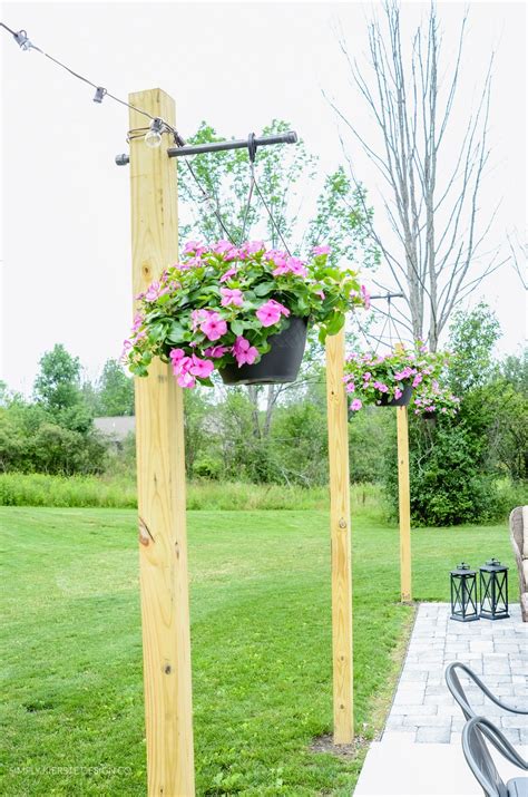 Planter Posts For String Lights Plant Ideas