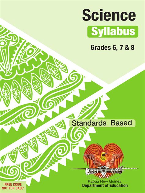 Sp Science Syllabus Pdf