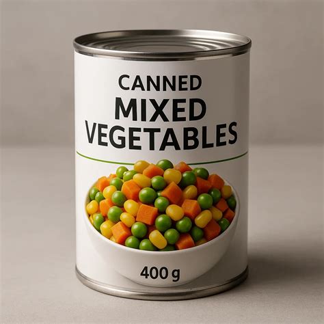 Canned Mixed Vegetables 400g Torg