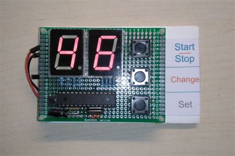 Arduino Countdown Timer With Setup Buttons Arduino Countdown Timer Timer