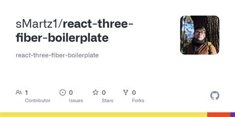 Github Smartz1react Three Fiber Boilerplate React Three Fiber