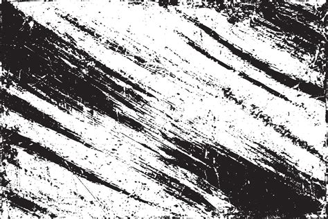 High Contrast Grunge Texture With Bold Diagonal Brush Strokes And
