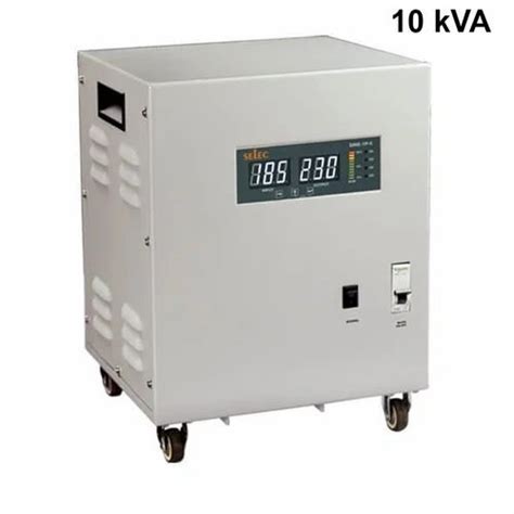 Selec Sine Single Phase KVA Static Voltage Regulator At Piece Static Voltage